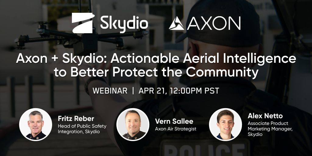 Webinar: How to create a drone police program | Skydio